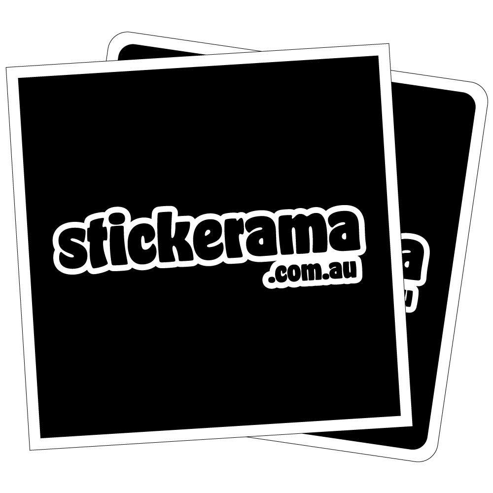 Square Die Cut Stickers Australia - Stickerama
