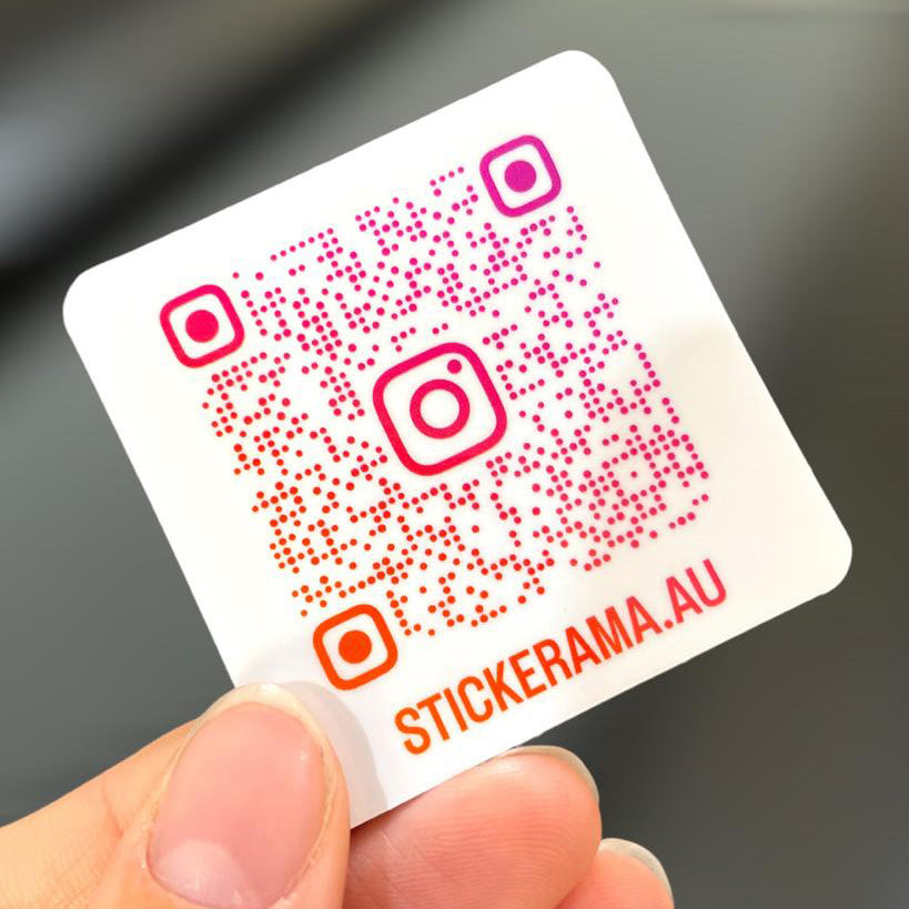 Instagram QR Code Stickers - Stickerama