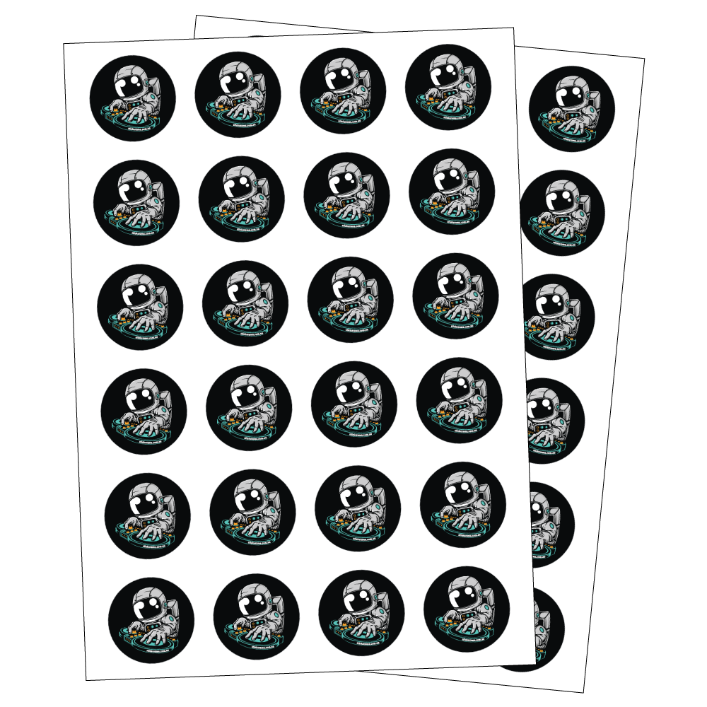 Custom Circle Sticker Sheets Australia - Stickerama