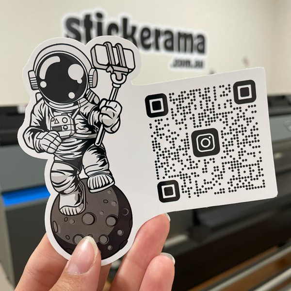 QR Code Stickers Australia – Stickerama